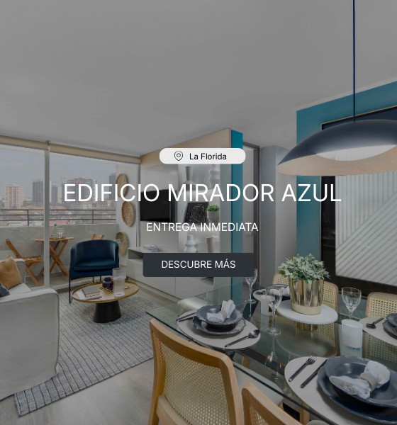 Edificio Mirador Azul 835 - Departamento en La Florida